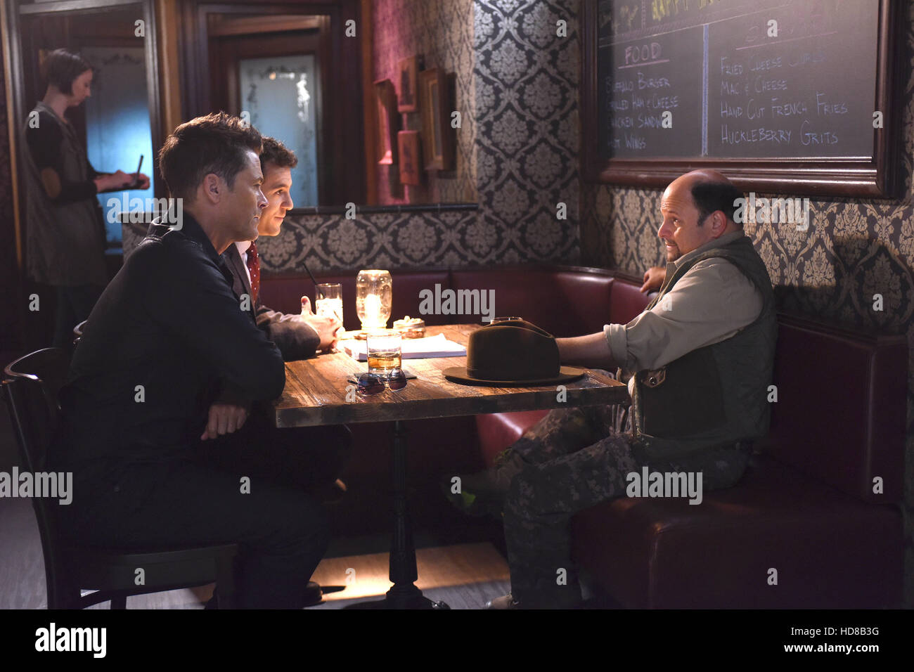 THE GRINDER, l-r: Rob Lowe, Fred Savage, Jason Alexander in 'Grinder ...