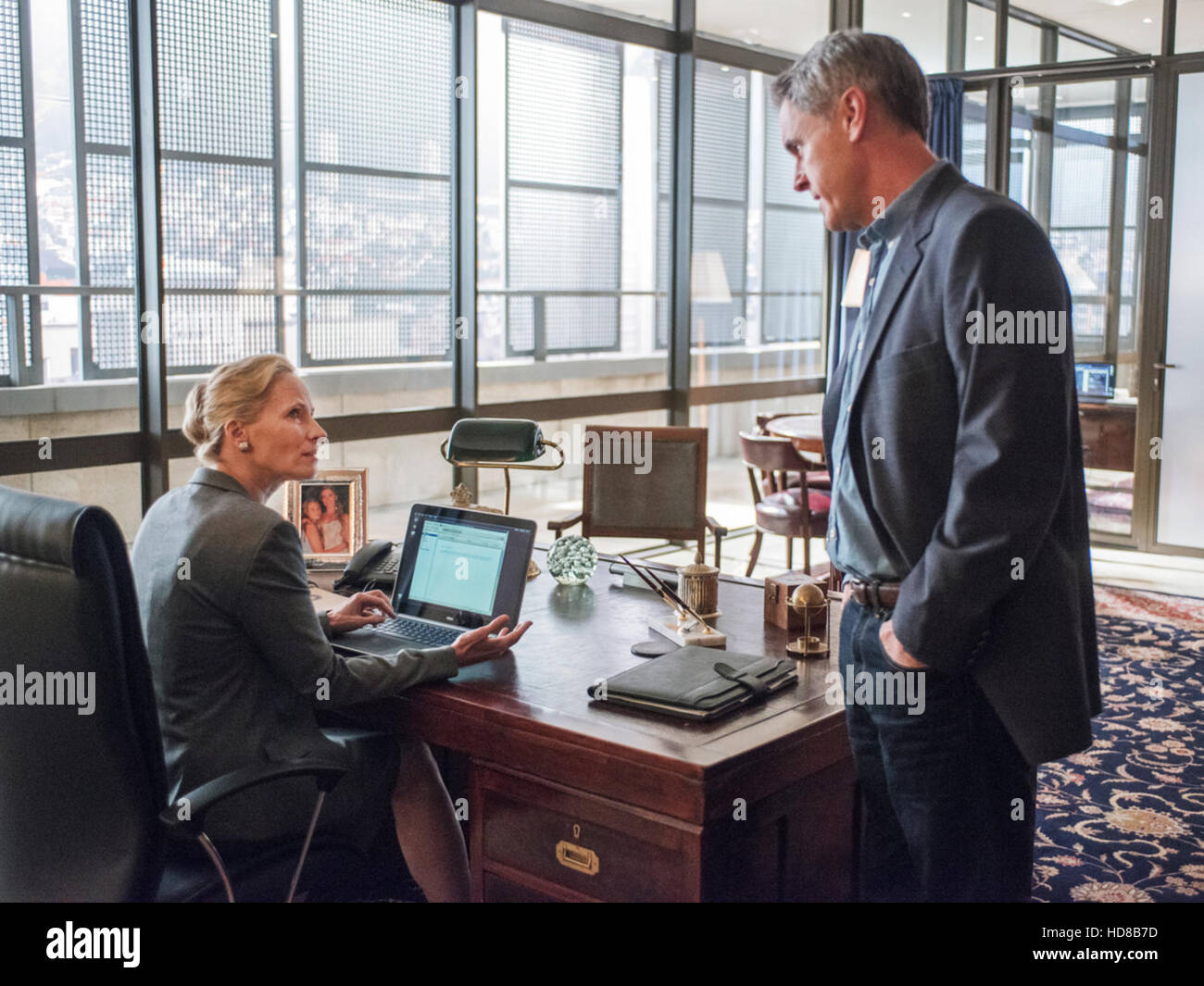 HOMELAND, (from left): Laila Robins, Mark Moses, 'Redux', (Season 4, ep ...