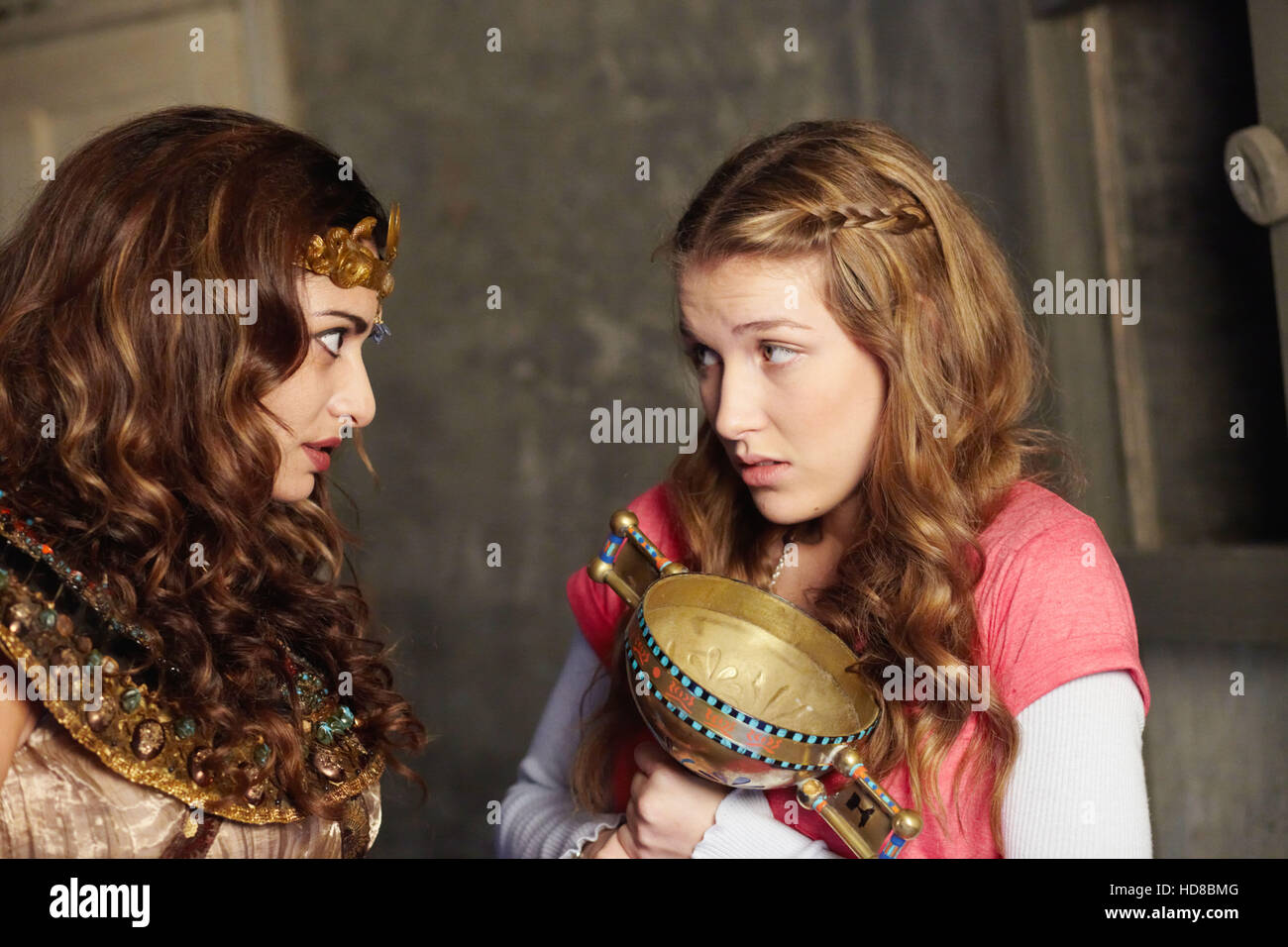 HOUSE OF ANUBIS, (from left): Sophiya Haque, Nathalia Ramos, (Season 2 ...