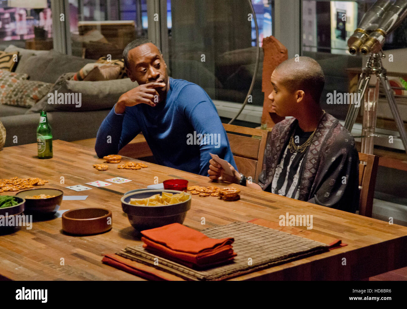 HOUSE OF LIES, (from left): Don Cheadle, Donis Leonard Jr., 'All In ...