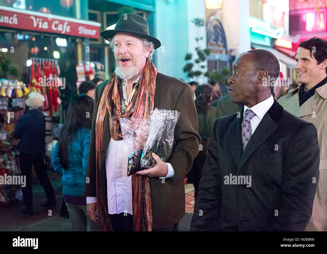 HOUSE OF LIES, l-r: Daniel Stern, Don Cheadle, Ryan Gaul in 'Wreckage ...