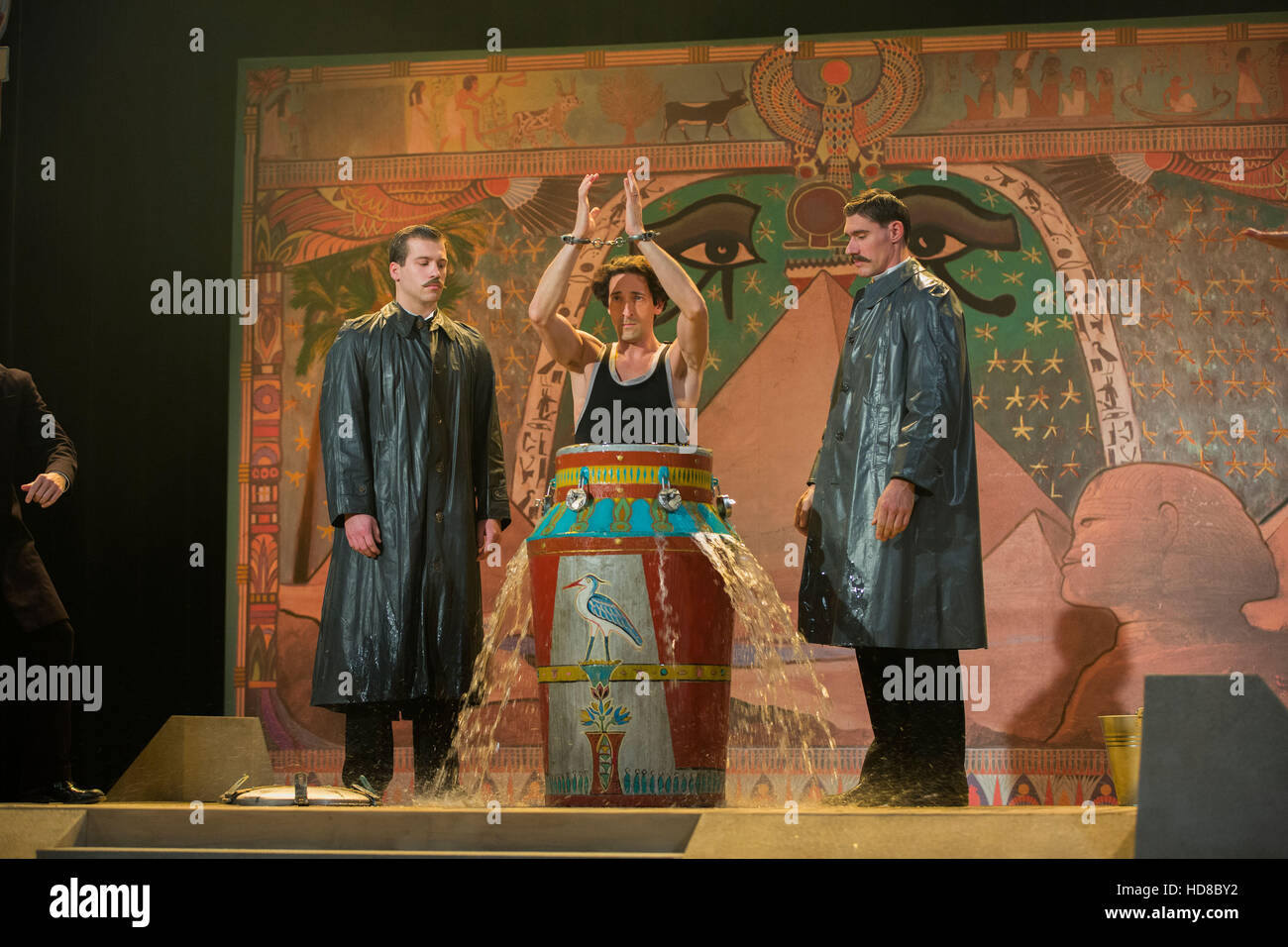 HOUDINI, Adrien Brody (as Harry Houdini, center), 2014. photo: Colin ...