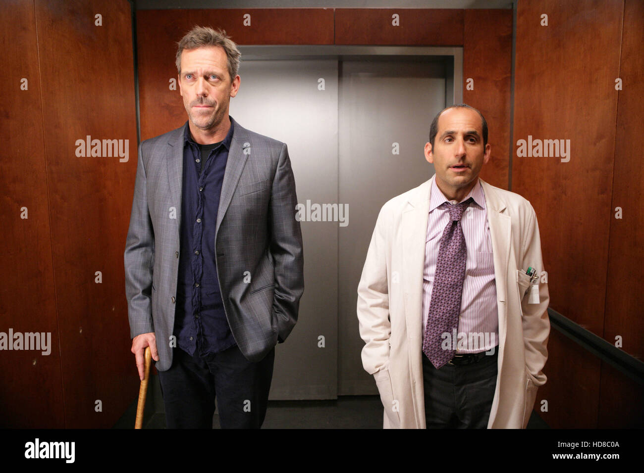 HOUSE, Hugh Laurie, Peter Jacobson, 'Let Them Eat Cake', (Season 5, episode 510, December 2 ...