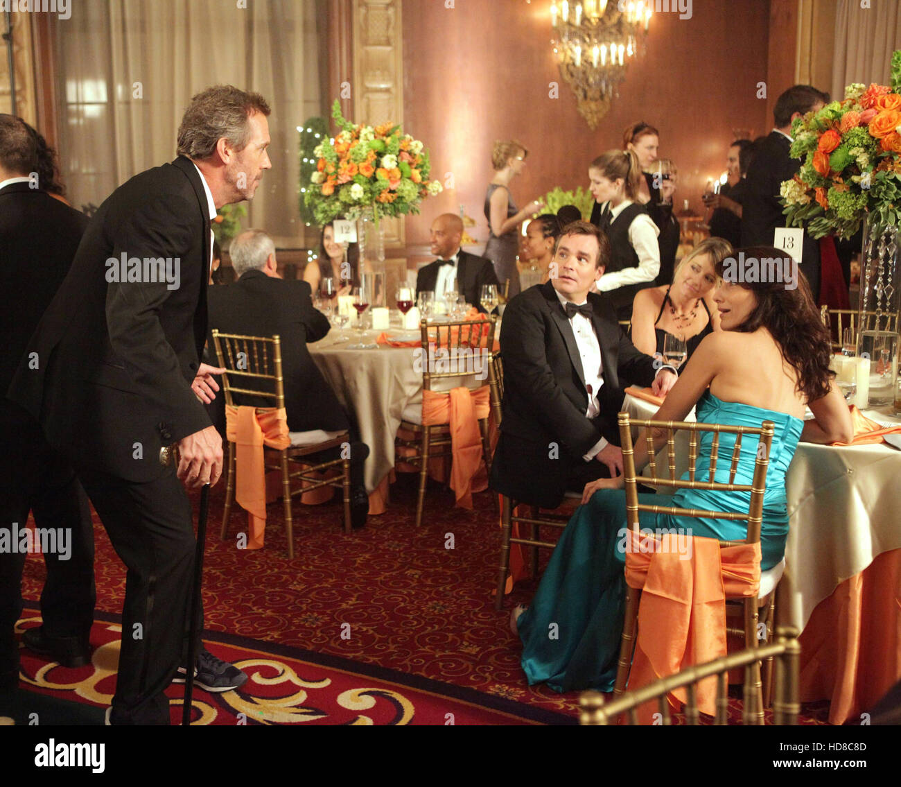 HOUSE, (from left): Hugh Laurie, Robert Sean Leonard, Cynthia Watros ...