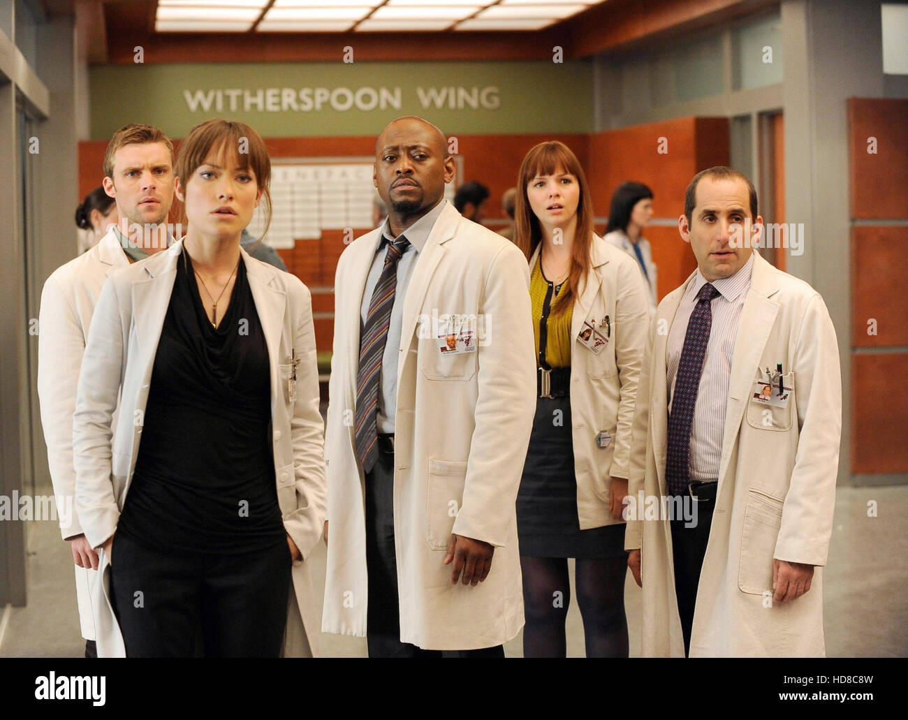 HOUSE, (from left): Jesse Spencer, Olivia Wilde, Omar Epps, Amber ...