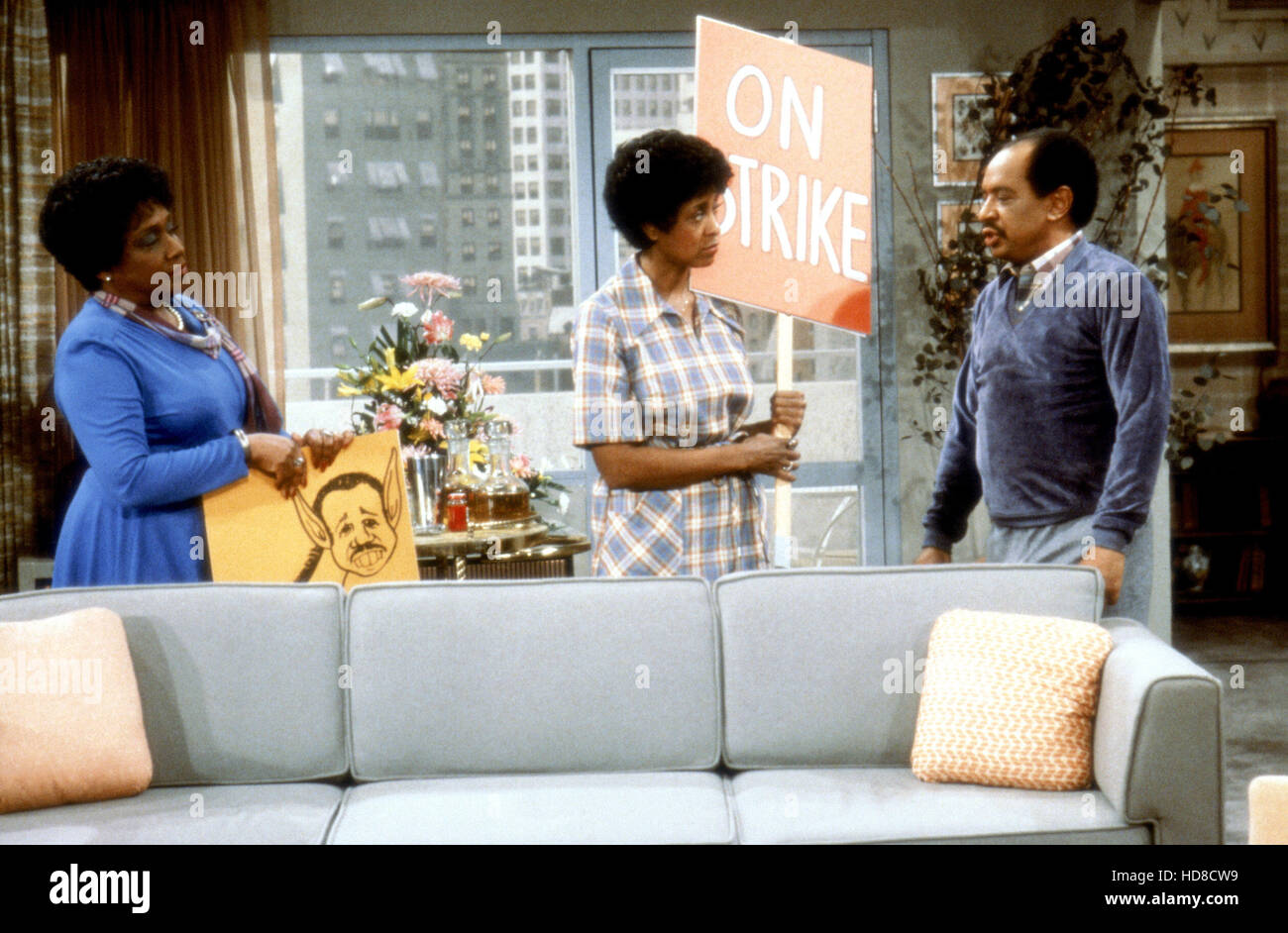 THE JEFFERSONS, Isabel Sanford, Marla Gibbs, Sherman Hemsley, 1975-1985 ...