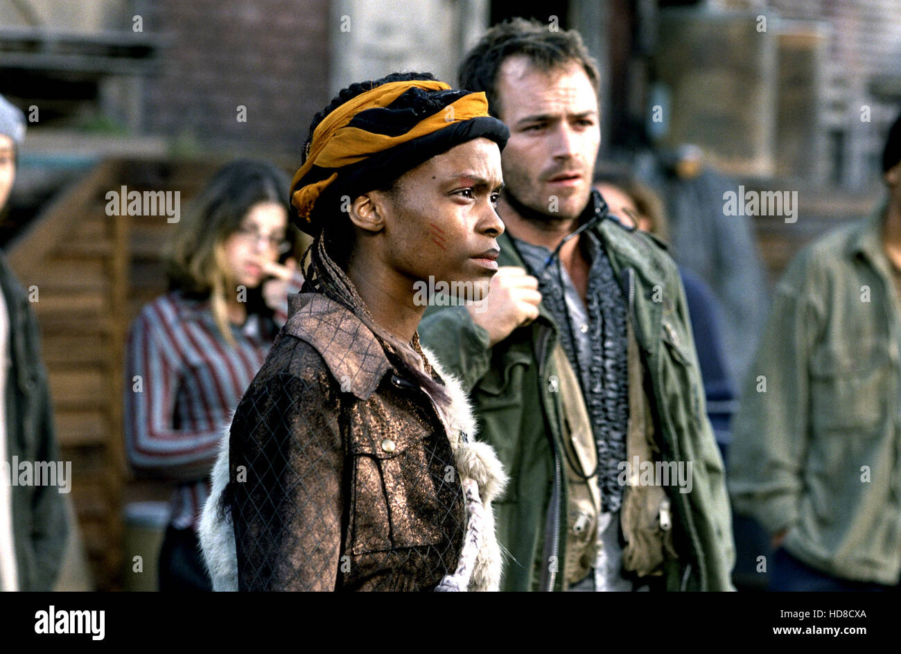 JEREMIAH, Luke Perry, 2002-04. © Lions Gate Television / Courtesy ...