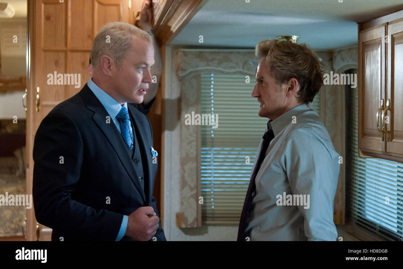 JUSTIFIED, (from left): Neal McDonough, Jere Burns, 'Measures', (Season ...