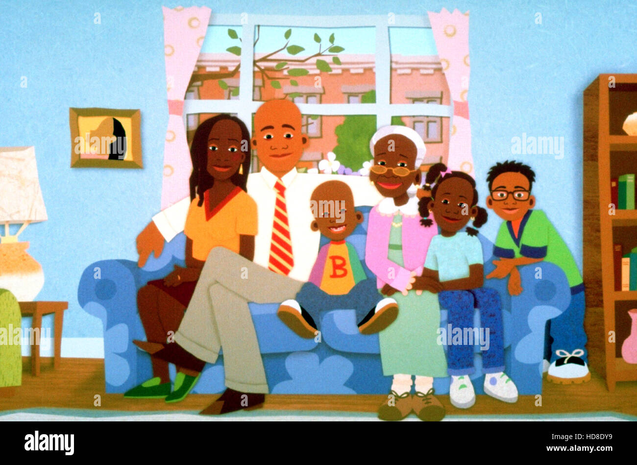 LITTLE BILL, (l-r): Brenda, Big Bill, Little Bill, Alice the Great, April, Bobby, 1999-2004. (c ...