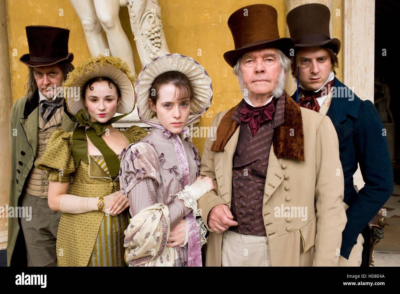 LITTLE DORRIT, (from left): James Fleet, Emma Pierson, Claire Foy, Tom ...