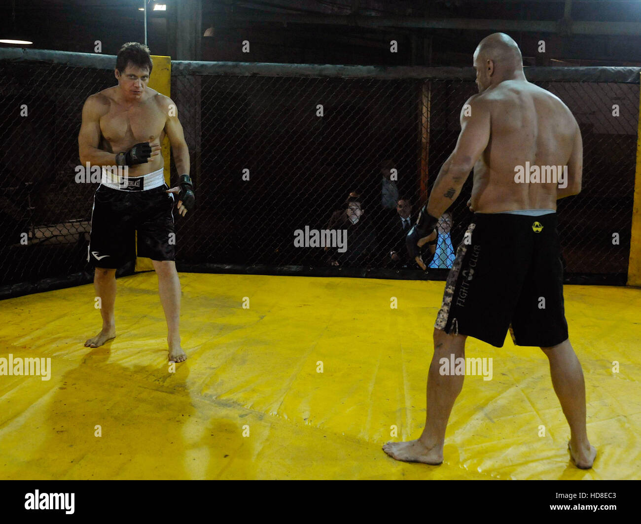 LIGHTS OUT, (from left): Holt McCallany, Bas Rutten, 'Bolo Punch ...