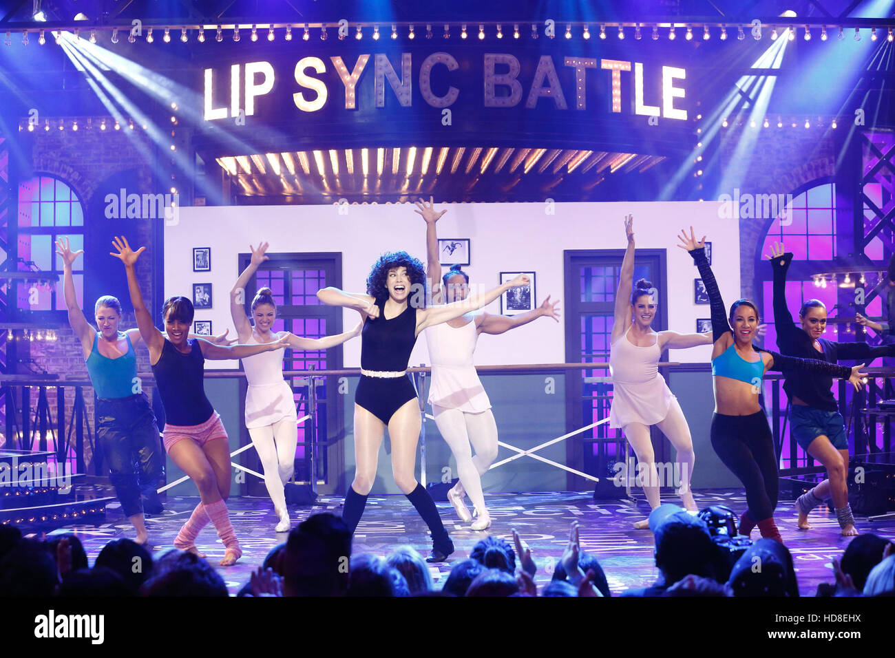 LIP SYNC BATTLE, Lauren Cohan (center), 'Sonequa Martin-Green vs ...