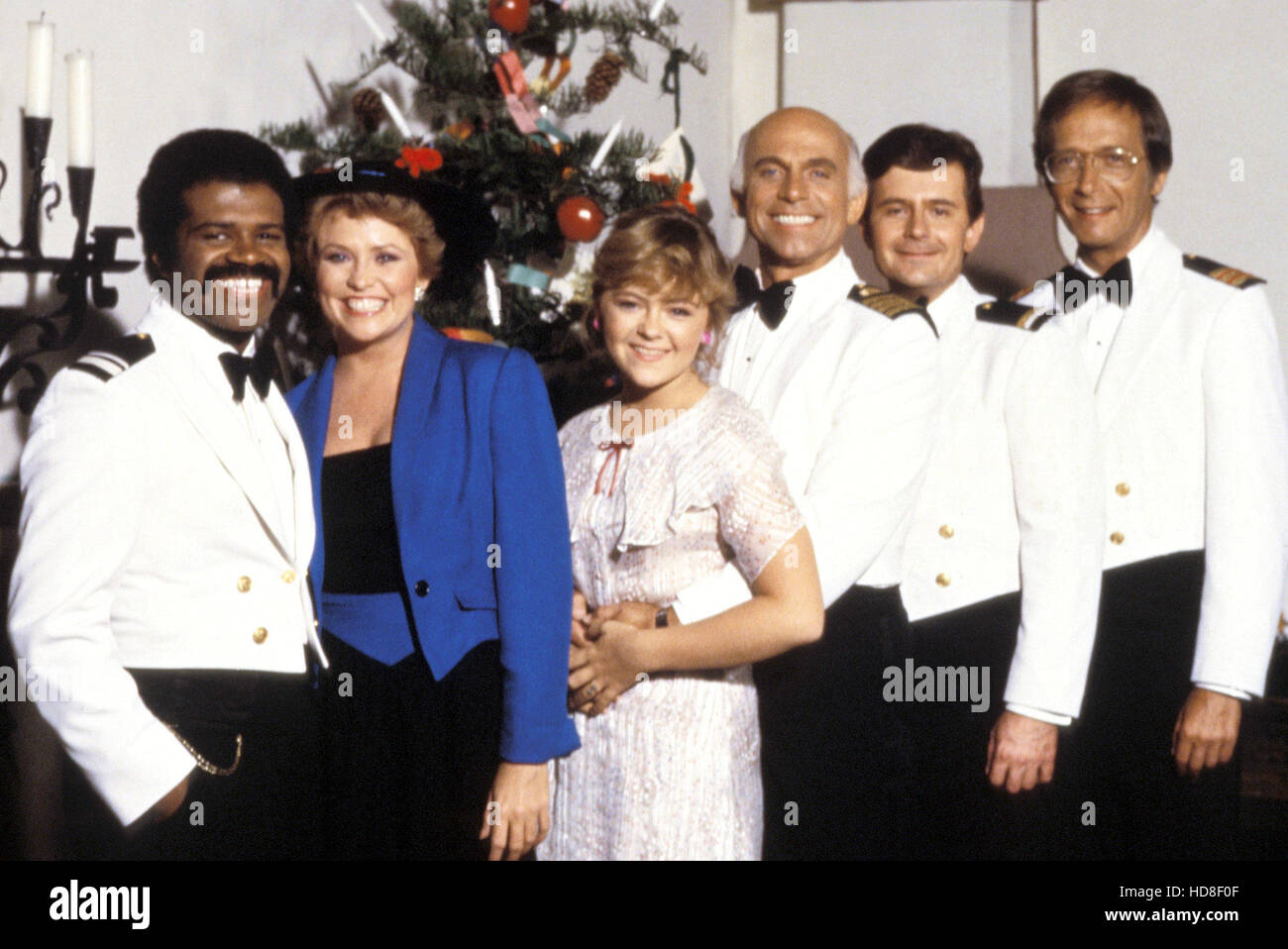 THE LOVE BOAT, Ted Lange, Lauren Tewes, Jill Whelan, Gavin MacLeod ...