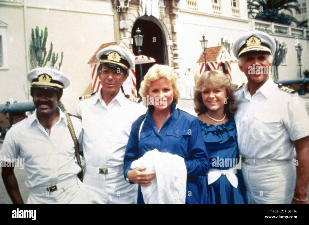 THE LOVE BOAT, Ted Lange, Bernie Kopell, Lauren Tewes, Jill Whelan ...