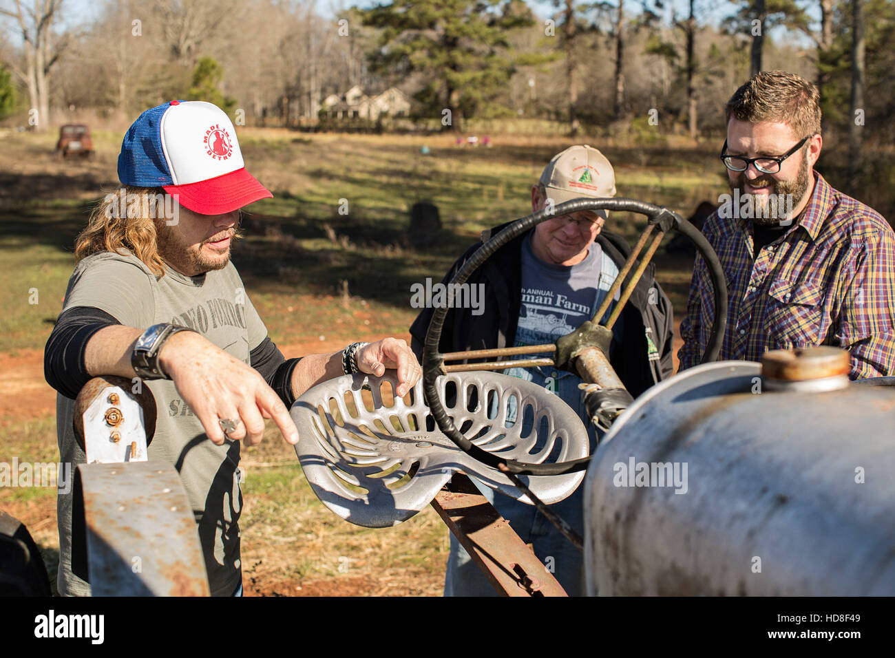 LOST IN TRANSMISSION, left: George Flanigen, far right: Rutledge Wood ...