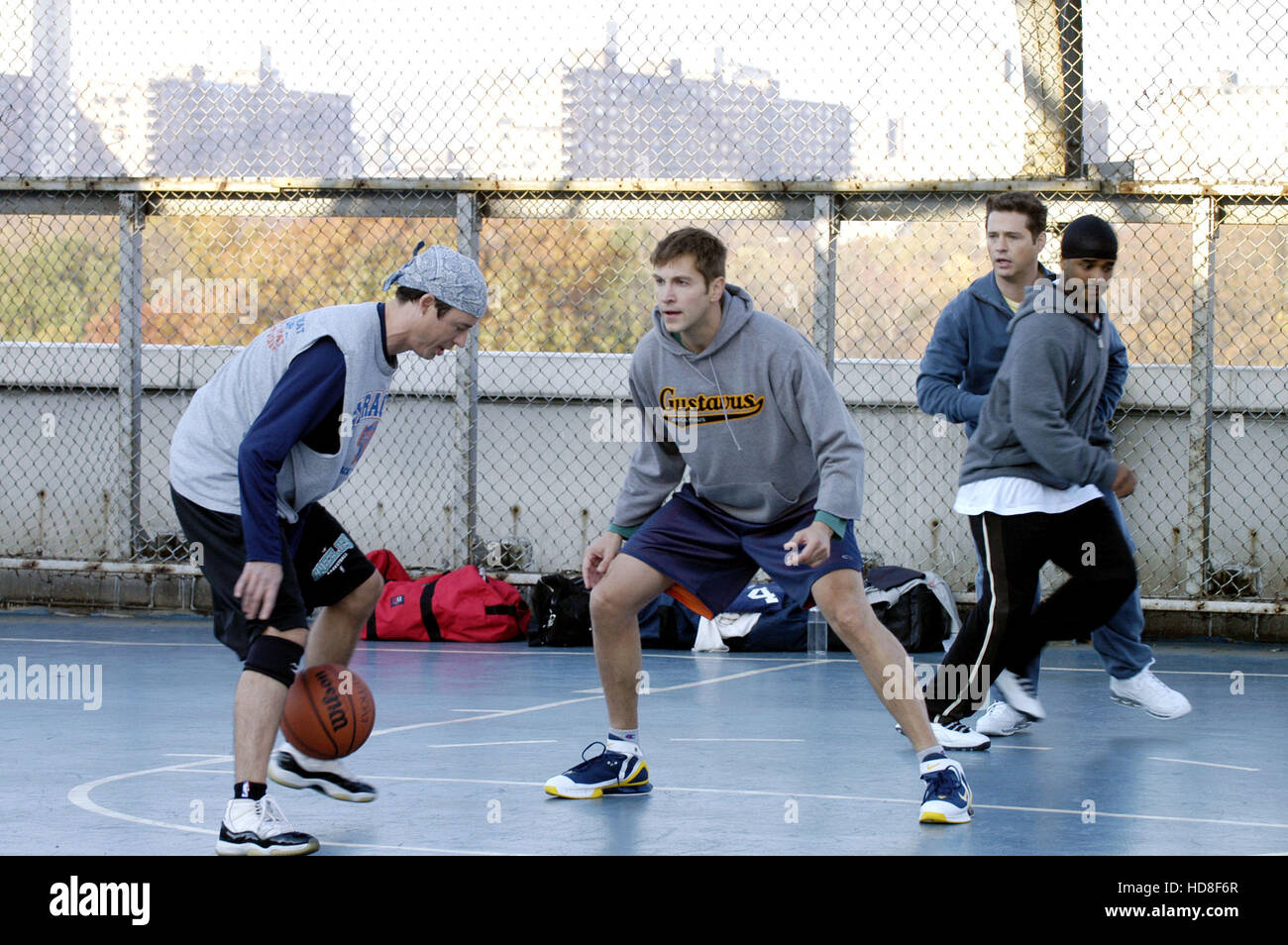 LOVE MONKEY, Tom Cavanagh, Christopher Wiehl, Jason Priestley, Larenz ...