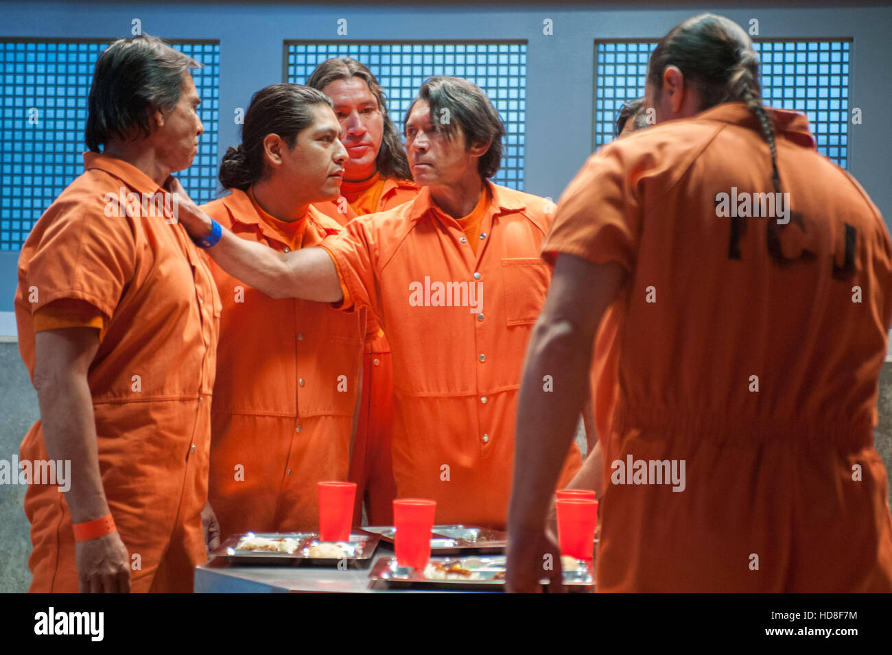 LONGMIRE, Lou Diamond Phillips (center), 'Miss Cheyenne', (Season 3, ep ...