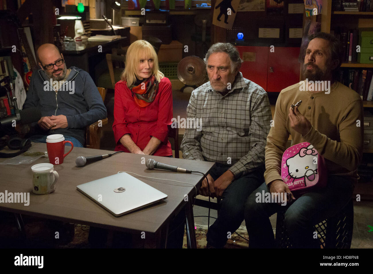 MARON, (from left): David Cross, Sally Kellerman, Judd Hirsch, Troy ...
