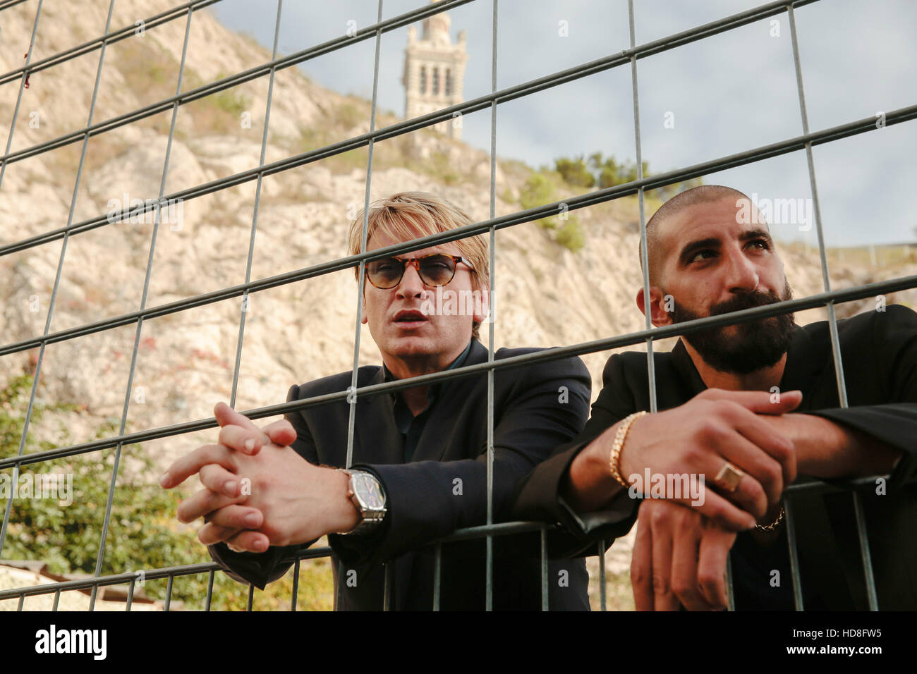 MARSEILLE, l-r: Benoit Magimel, Hedi Bouchenafa in 'Intox' (Season 1 ...