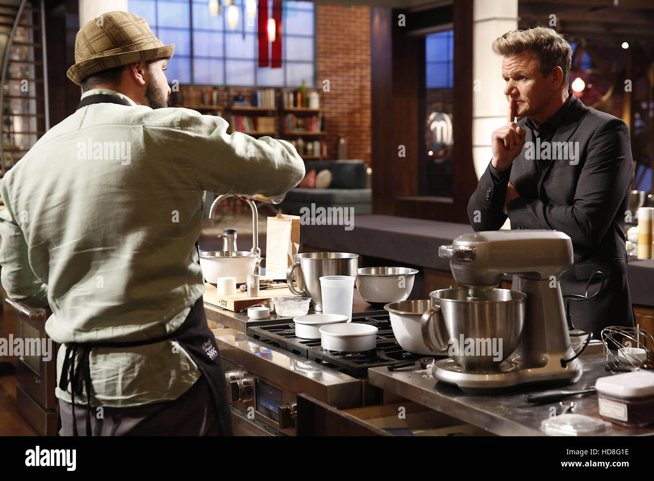 MASTERCHEF, (from left): contestant Nick Nappi, Gordon Ramsay, 'Think ...