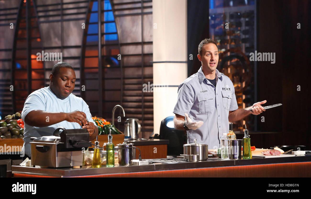 MASTERCHEF (aka MASTER CHEF), from left: contestants Manny Washington ...