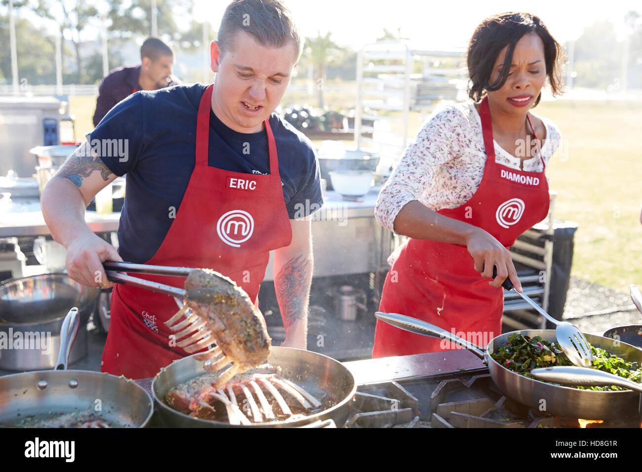 MASTERCHEF (aka MASTER CHEF), from left: contestants Eric Howard ...