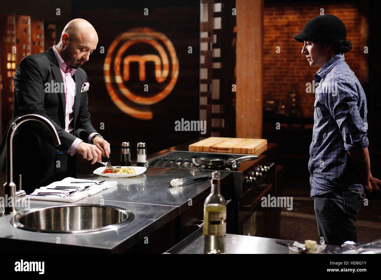 MASTERCHEF (aka MASTER CHEF), (from left): judge Joe Bastianich ...