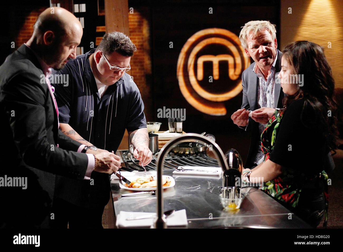 MASTERCHEF (aka MASTER CHEF), (from left): judges Joe Bastianich ...