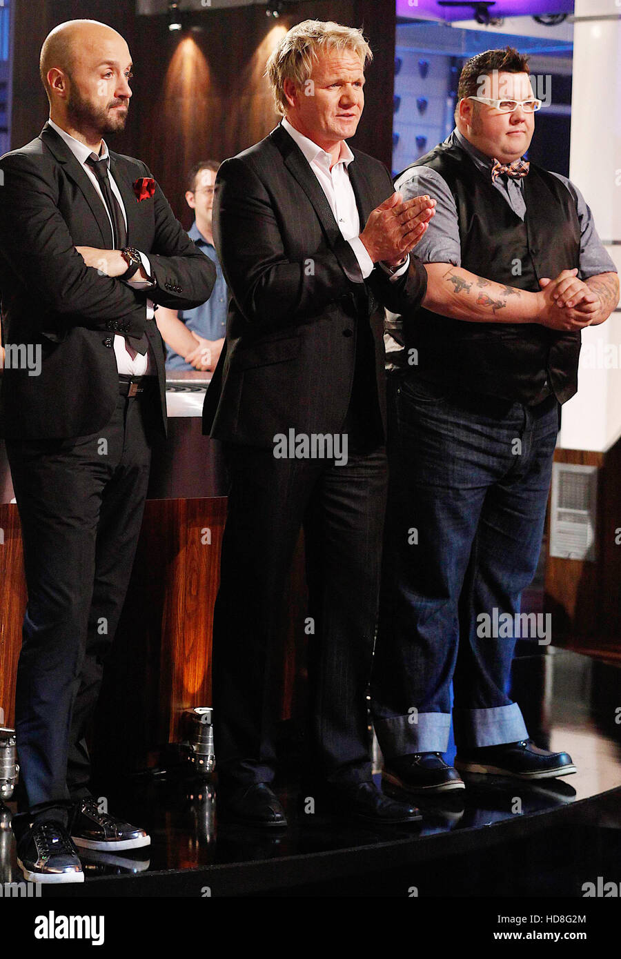 MASTERCHEF (aka MASTER CHEF), (from left): judges Joe Bastianich ...
