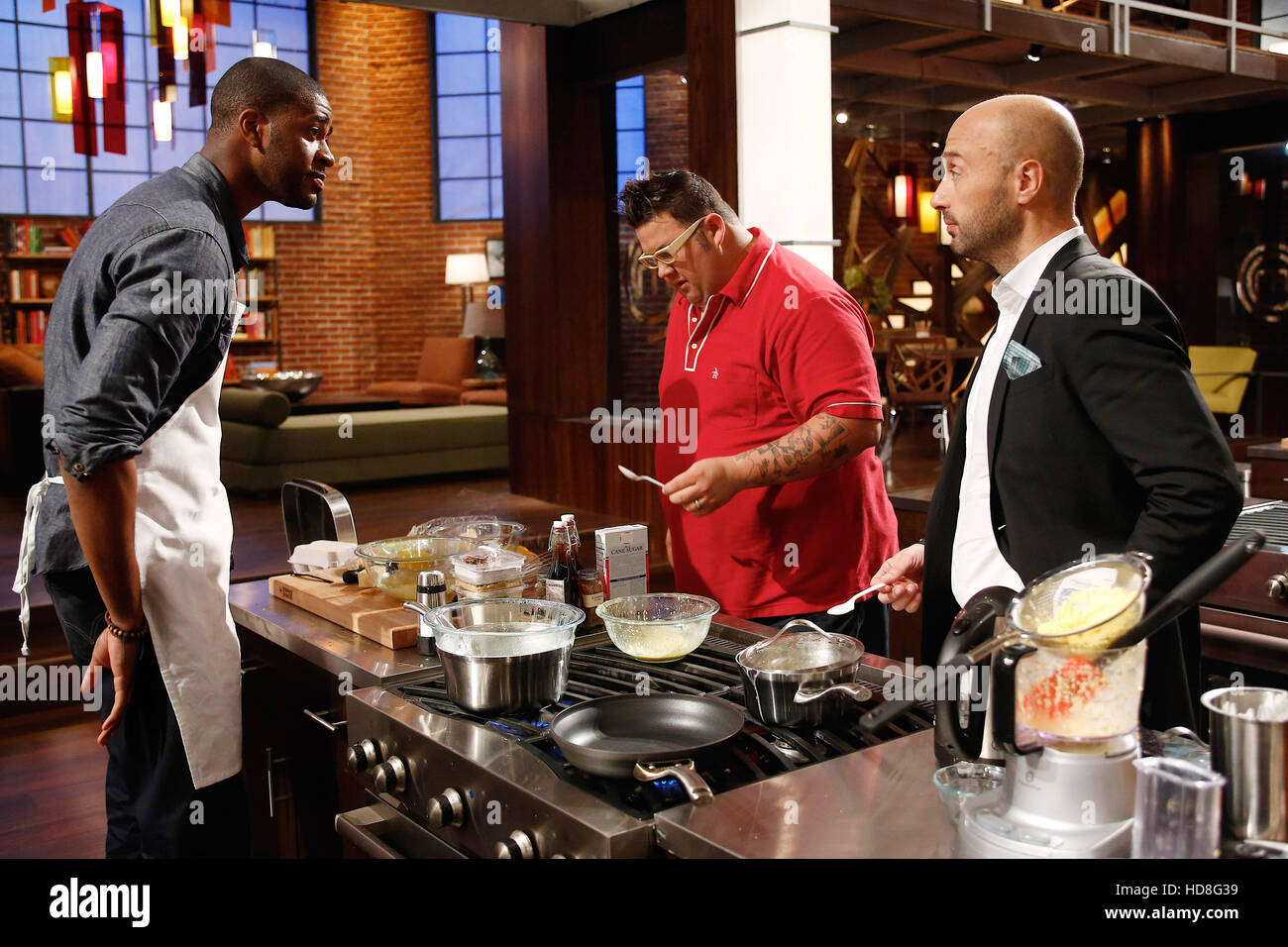 MASTERCHEF (aka MASTER CHEF), (from left): chef contestant Joshua Marks ...