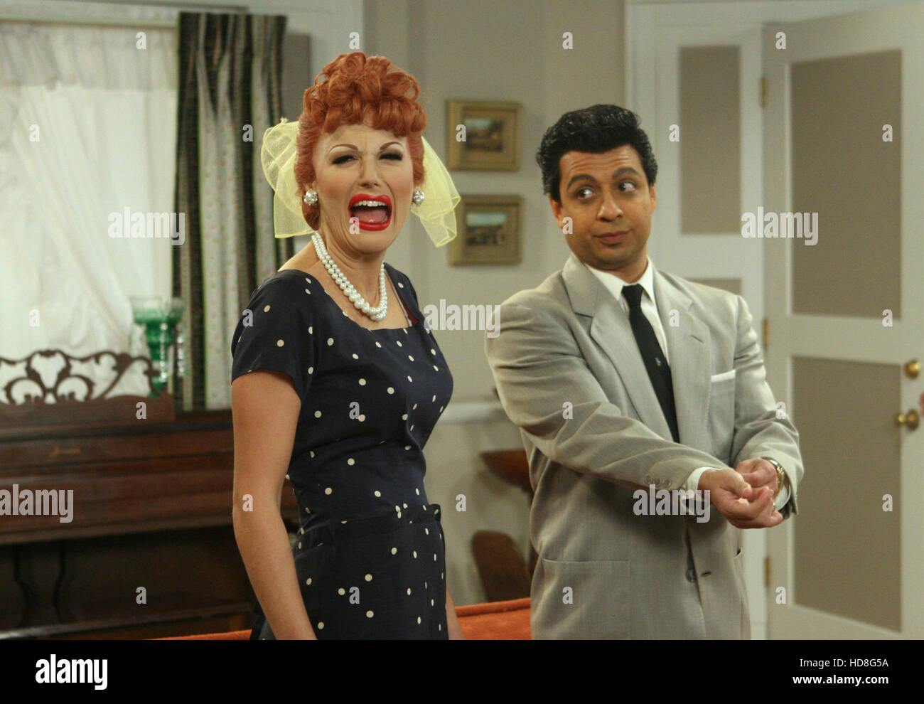 MADTV (aka MAD TV), from left: Nicole Parker (as Lucy Ricardo), Johnny ...