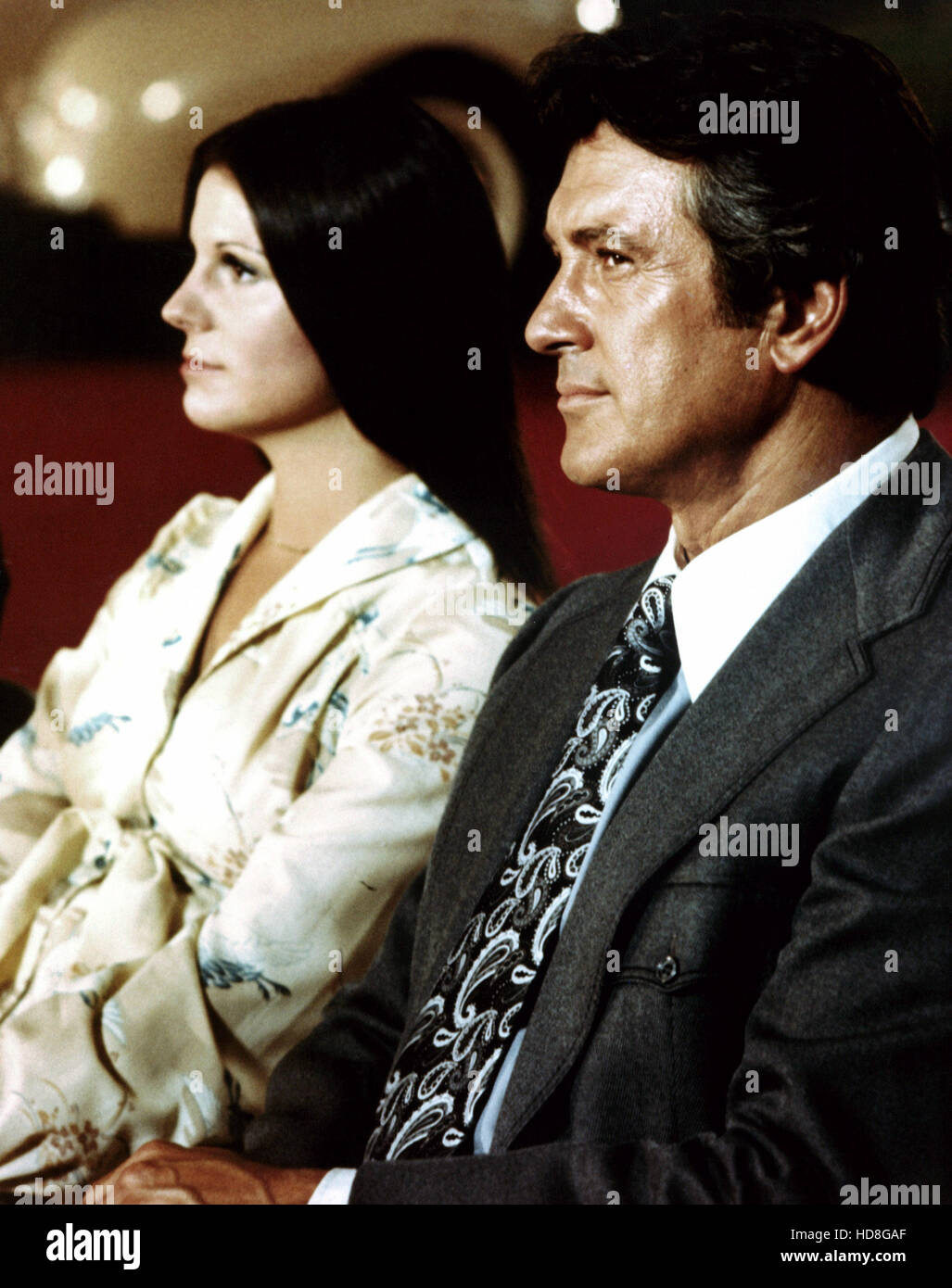 MCMILLAN & WIFE, Susan Saint James, Rock Hudson, 1971-77 Stock Photo ...
