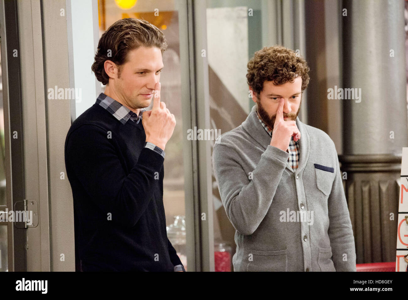 MEN AT WORK, Michael Cassidy, Danny Masterson in 'Super Milo' (Season 1 ...