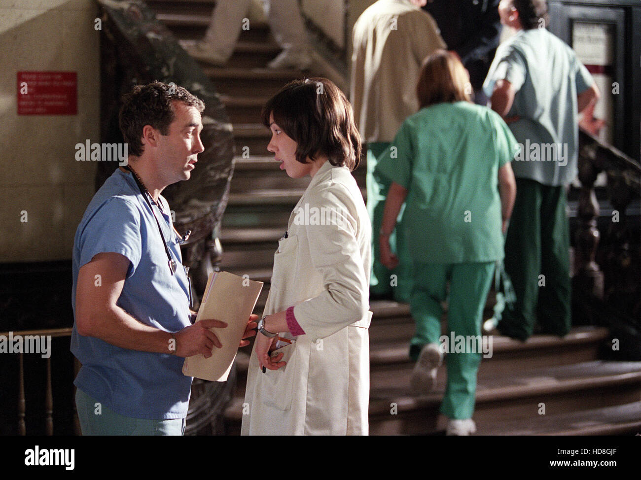 MEDS, John Hannah, Michaela Conlin, 2002-present Stock Photo - Alamy