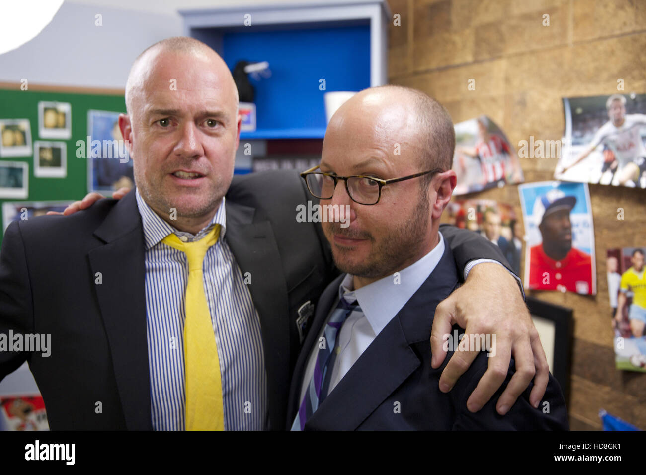 MEN IN BLAZERS, (from left): Roger Bennett, Michael Davies, (2014 ...