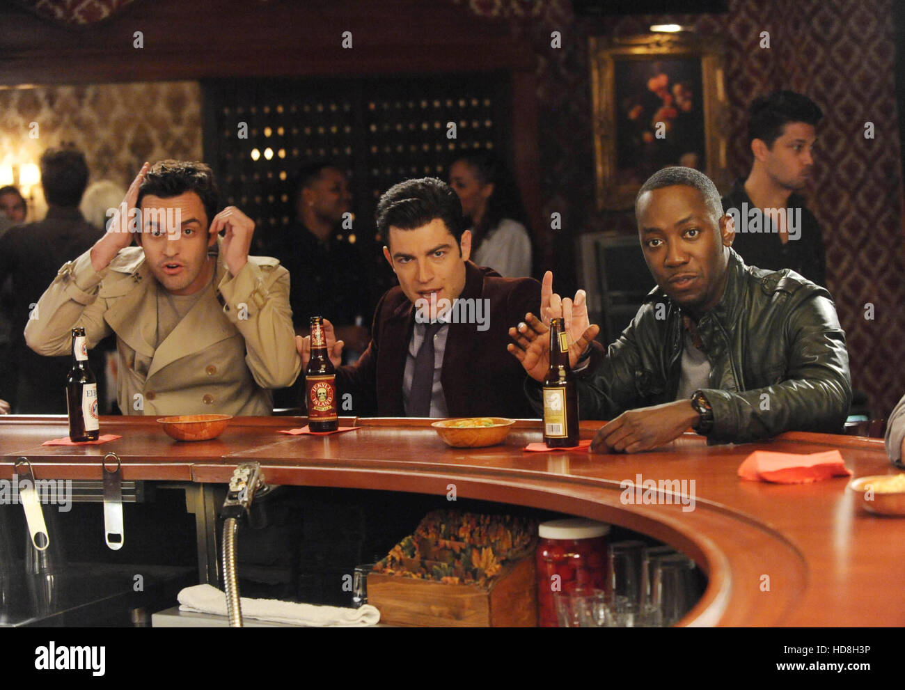 NEW GIRL, l-r: Jake Johnson, Max Greenfield, Lamorne Morris in 'Cooler ...