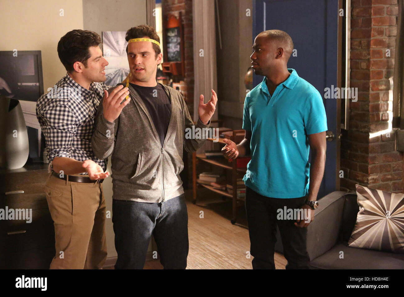 NEW GIRL, l-r: Max Greenfield, Jake Johnson, Lamorne Morris in 'First ...