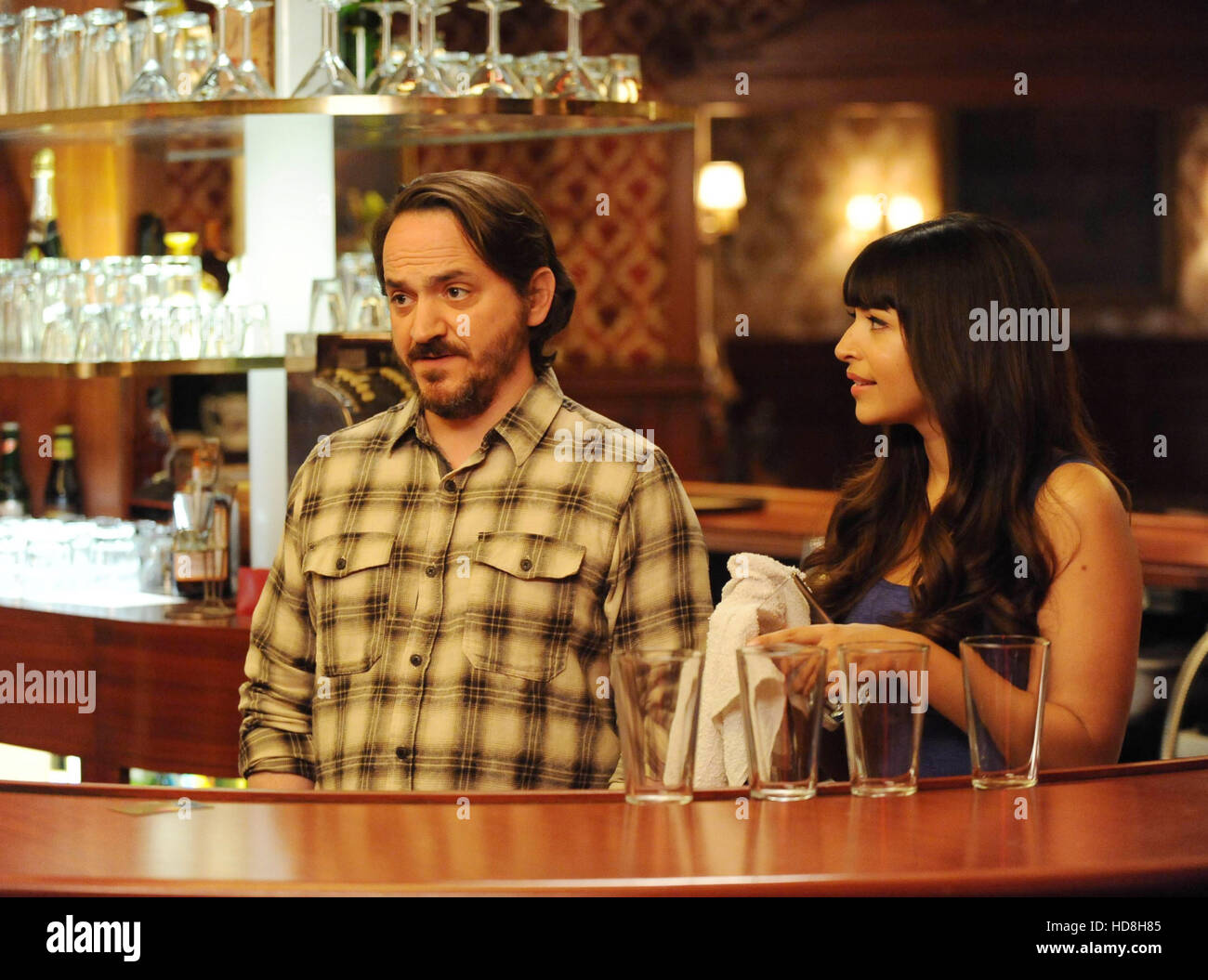 NEW GIRL, l-r: Ben Falcone, Hannah Simone in 'Fired Up' (Season 3 ...