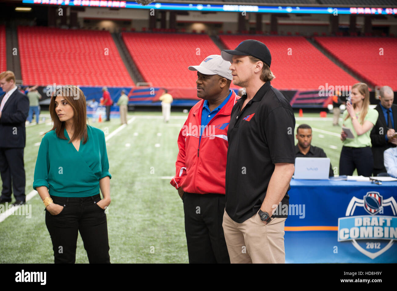 NECESSARY ROUGHNESS, (from left): Callie Thorne, Gregory Alan Williams ...