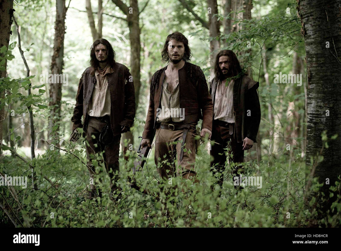 NEW WORLDS, l-r: Michael Fox, Jamie Dornan, Joe Layton, 2014. ph: Giles ...