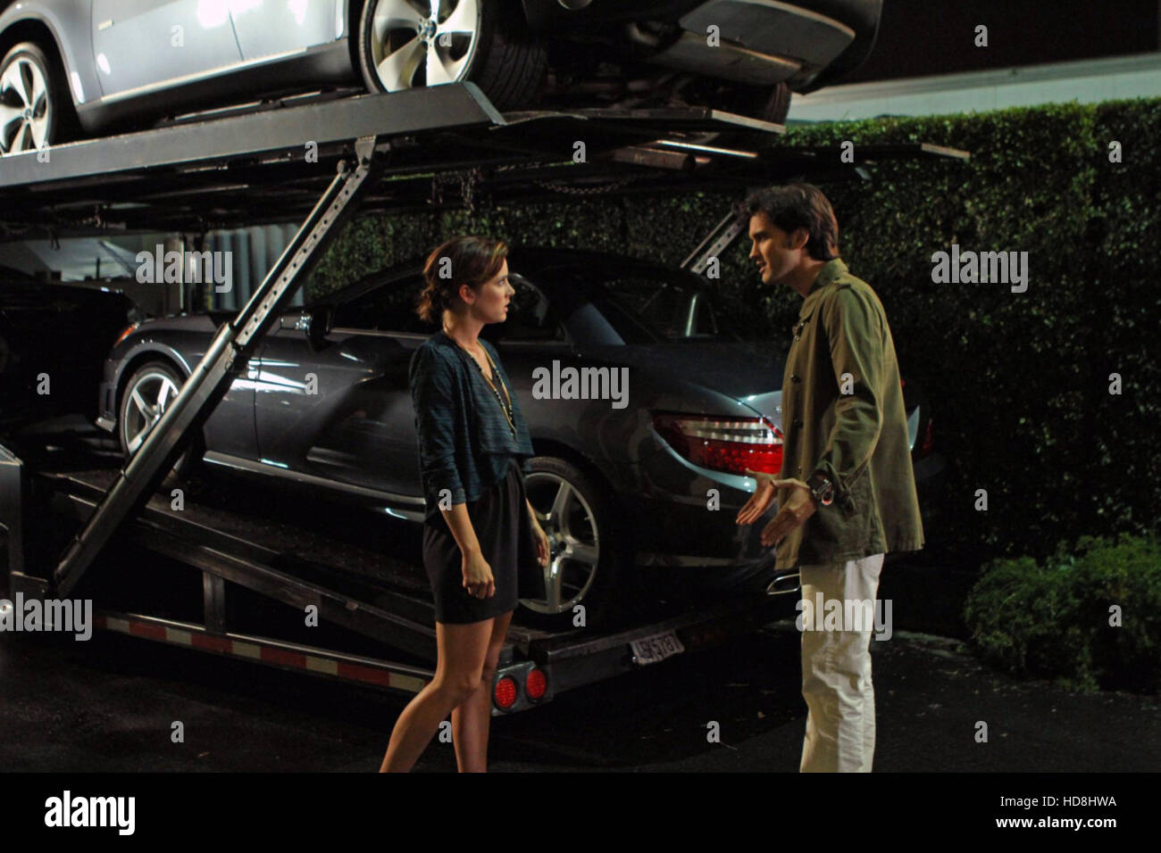 90210, l-r: Jessica Stroup, Michael Steger in 'It's the Great ...