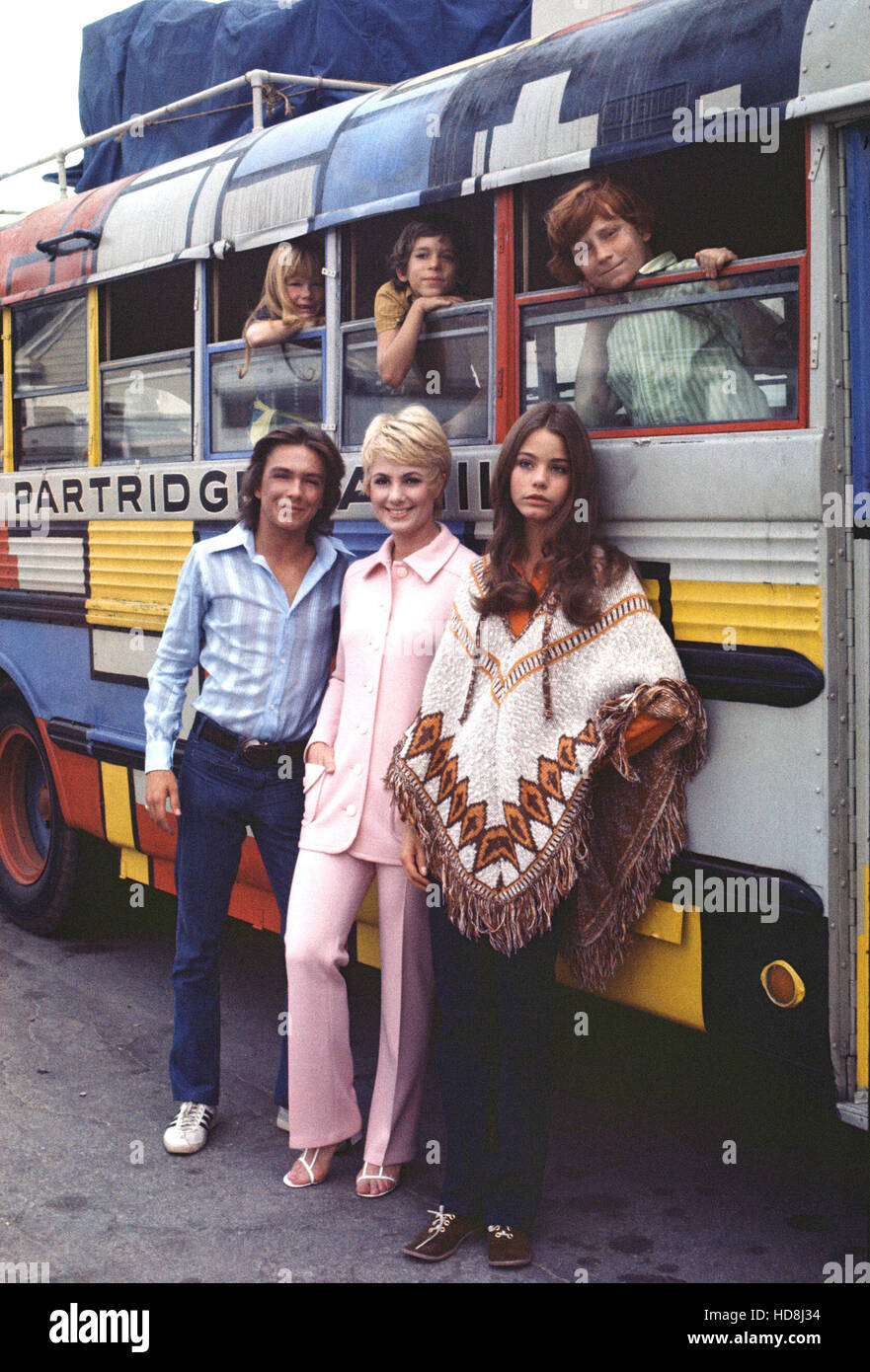 THE PARTRIDGE FAMILY, Suzanne Crough, David Cassidy, Jeremy Gelbwaks ...