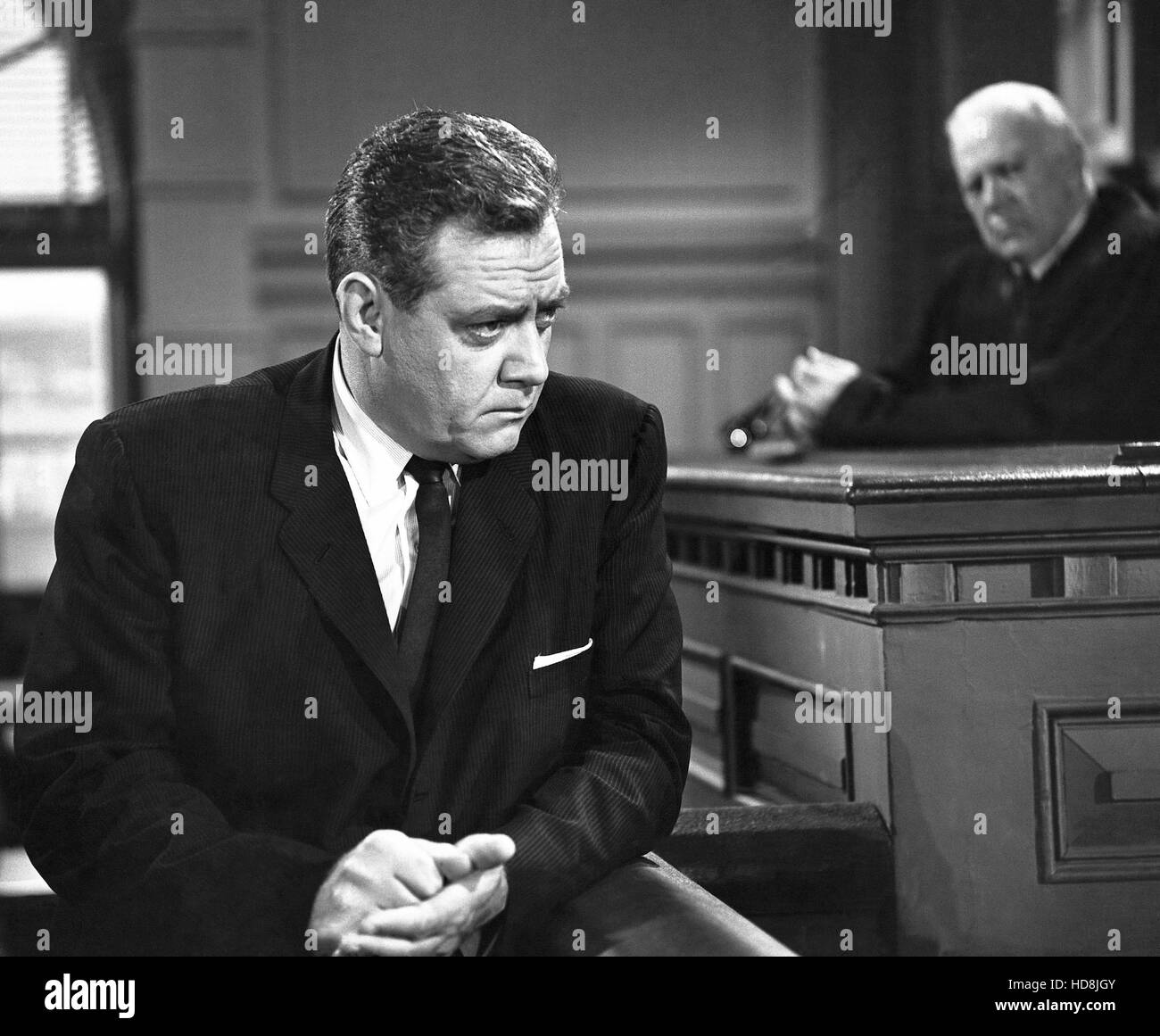 PERRY MASON, Raymond Burr, 1957-66 Stock Photo - Alamy