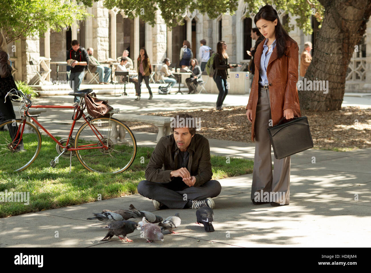 PERCEPTION, (from left): Eric McCormack, Rachael Leigh Cook, 'Lovesick ...
