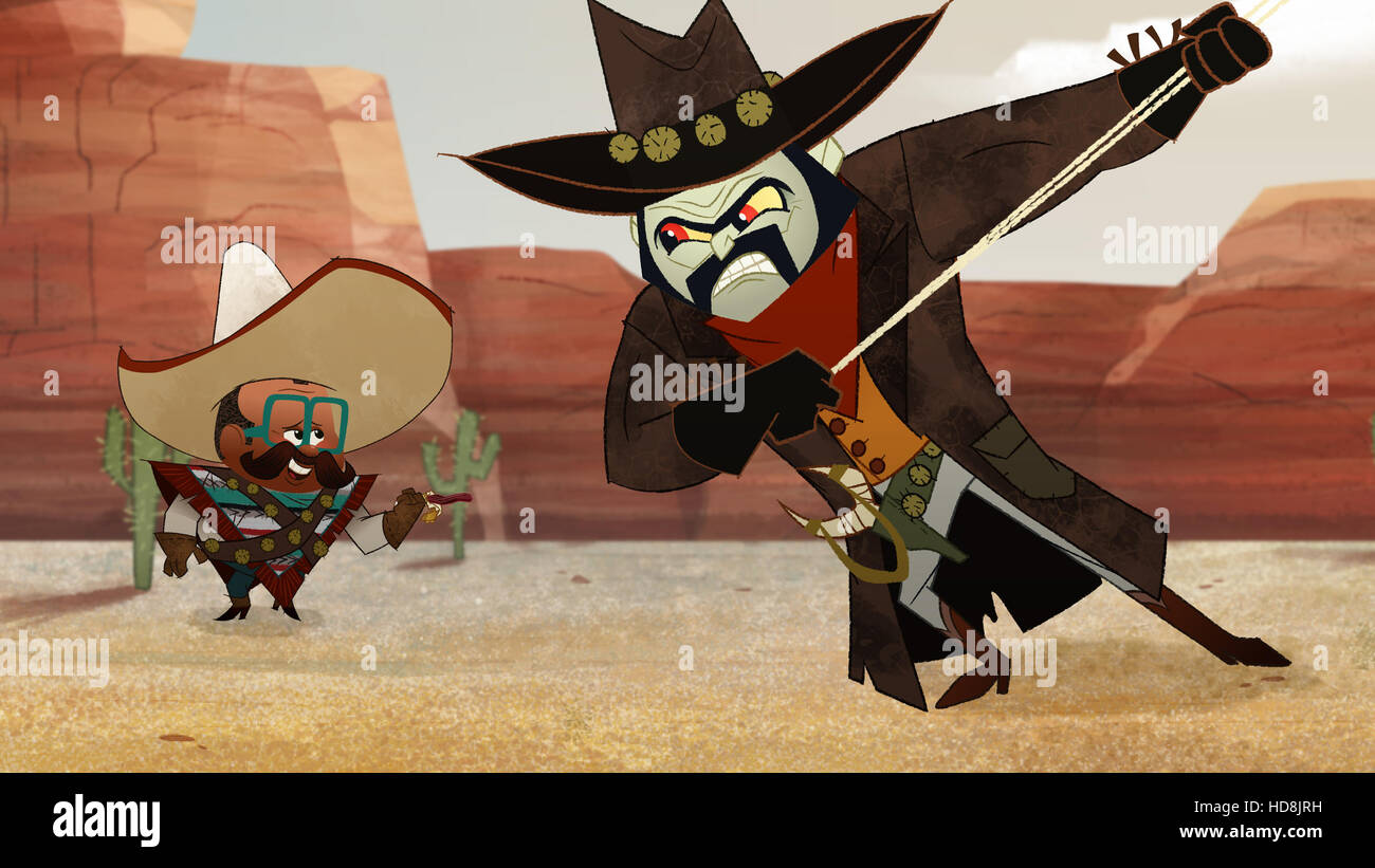 PENN ZERO: PART-TIME HERO, l-r: Larry, Rippen in 'Old Old West' (Season ...