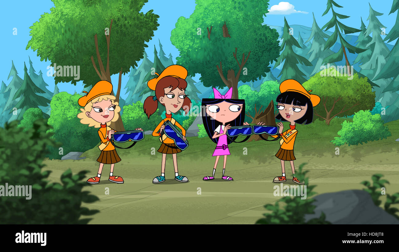 PHINEAS AND FERB, (from left): Colette, Isabella, Isabella Garcia ...