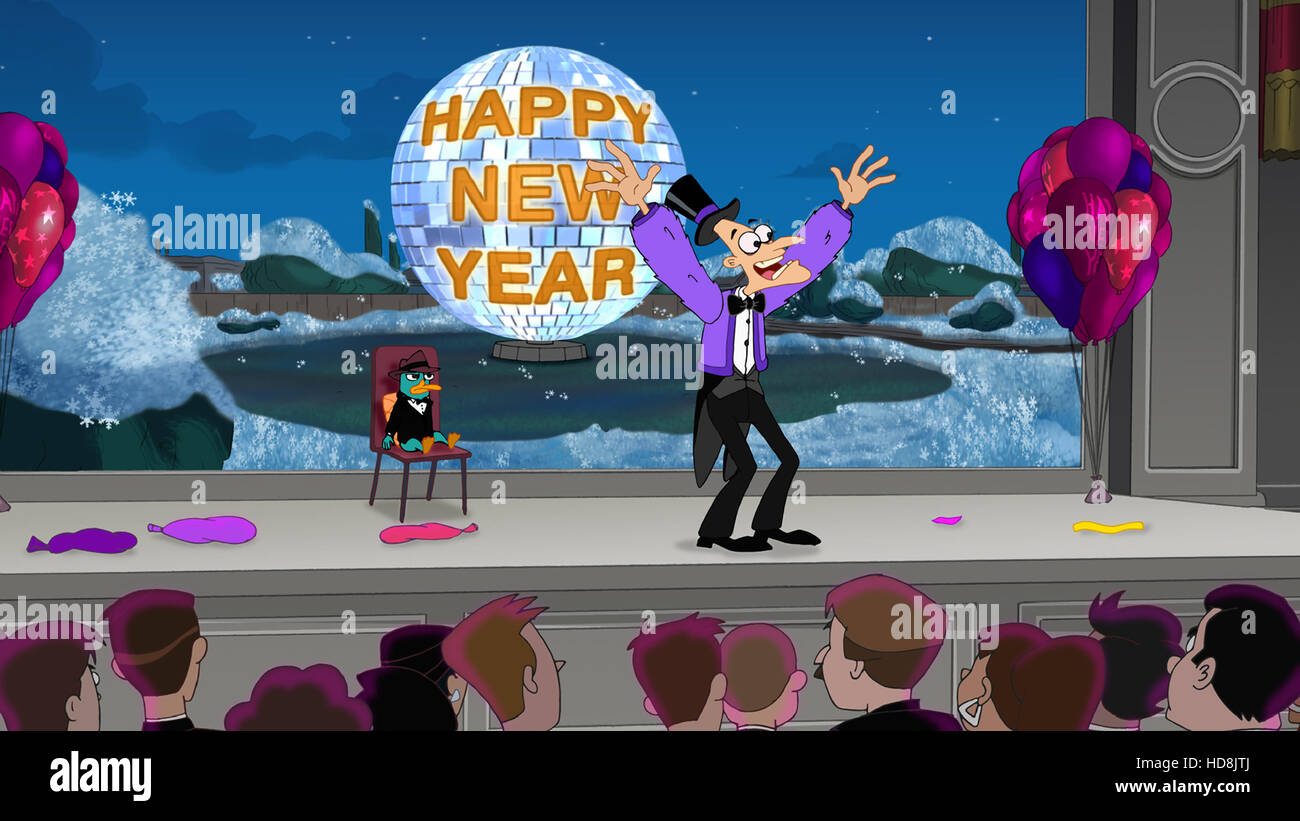 PHINEAS AND FERB, (from left): Perry the Platypus, Dr. Doofensmhirtz ...