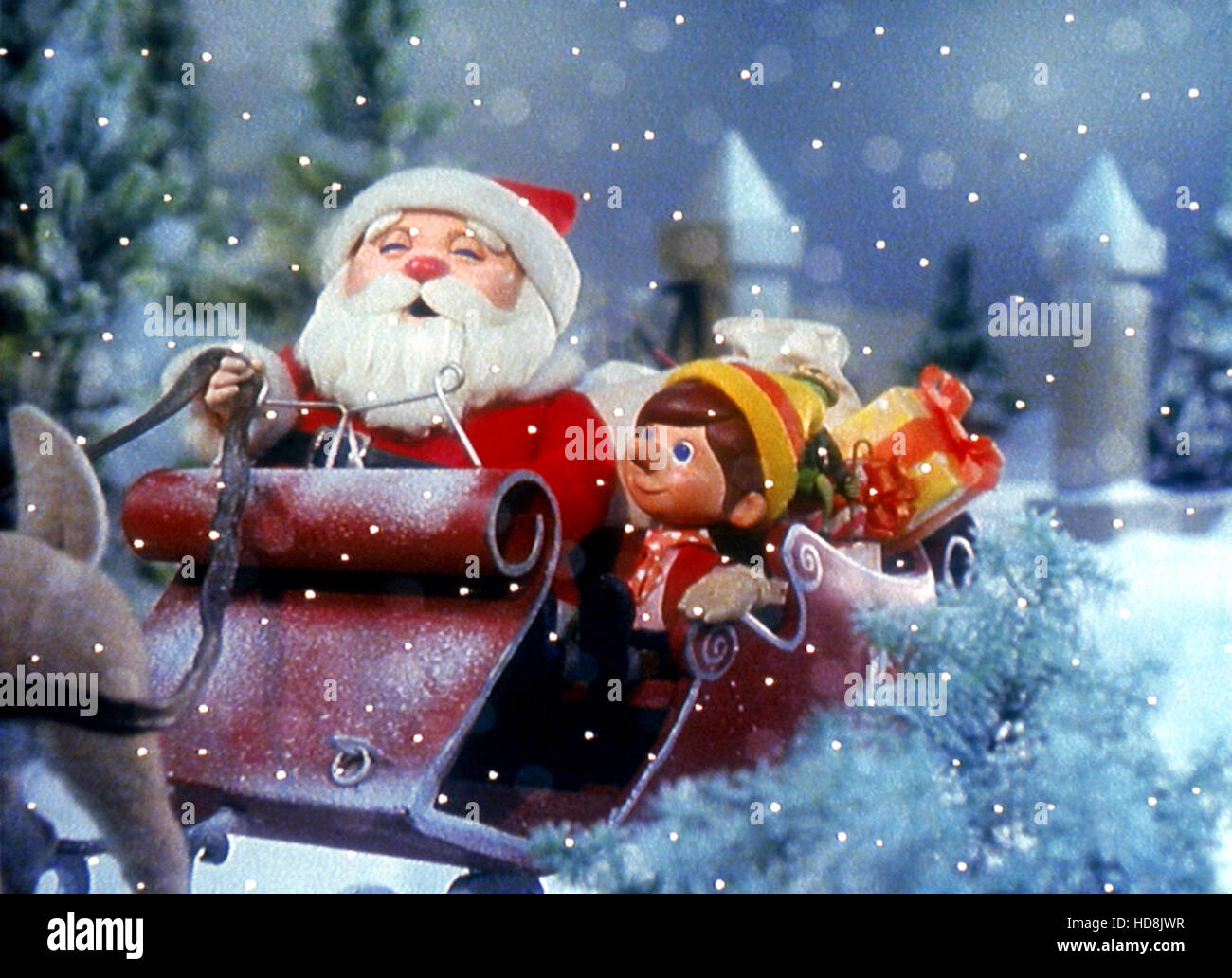 PINOCCHIO'S CHRISTMAS, (from left): Santa Claus, Pinocchio, 1980 ...