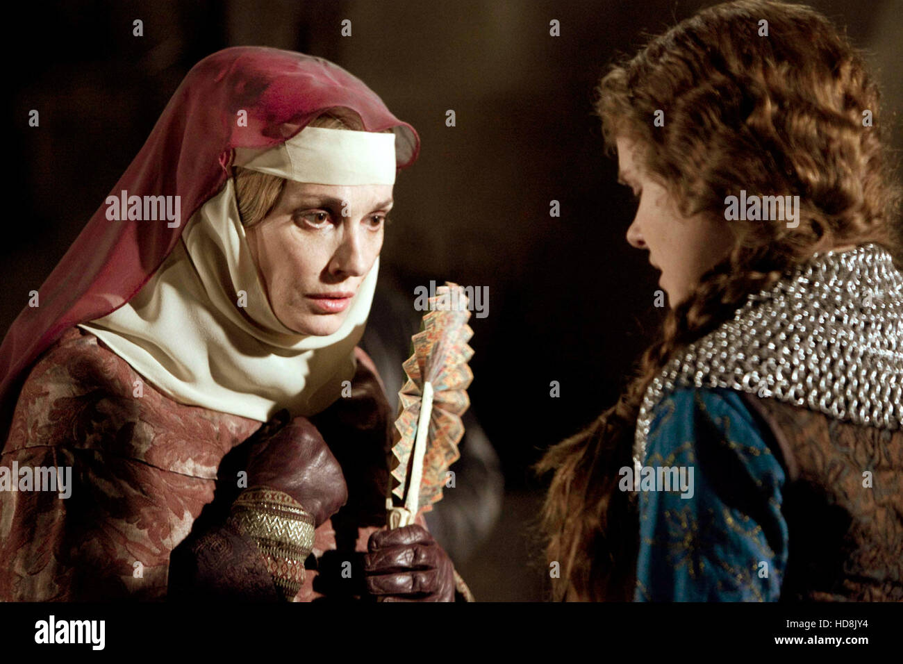 THE PILLARS OF THE EARTH, (from left): Sarah Parish, Alison Pill ...