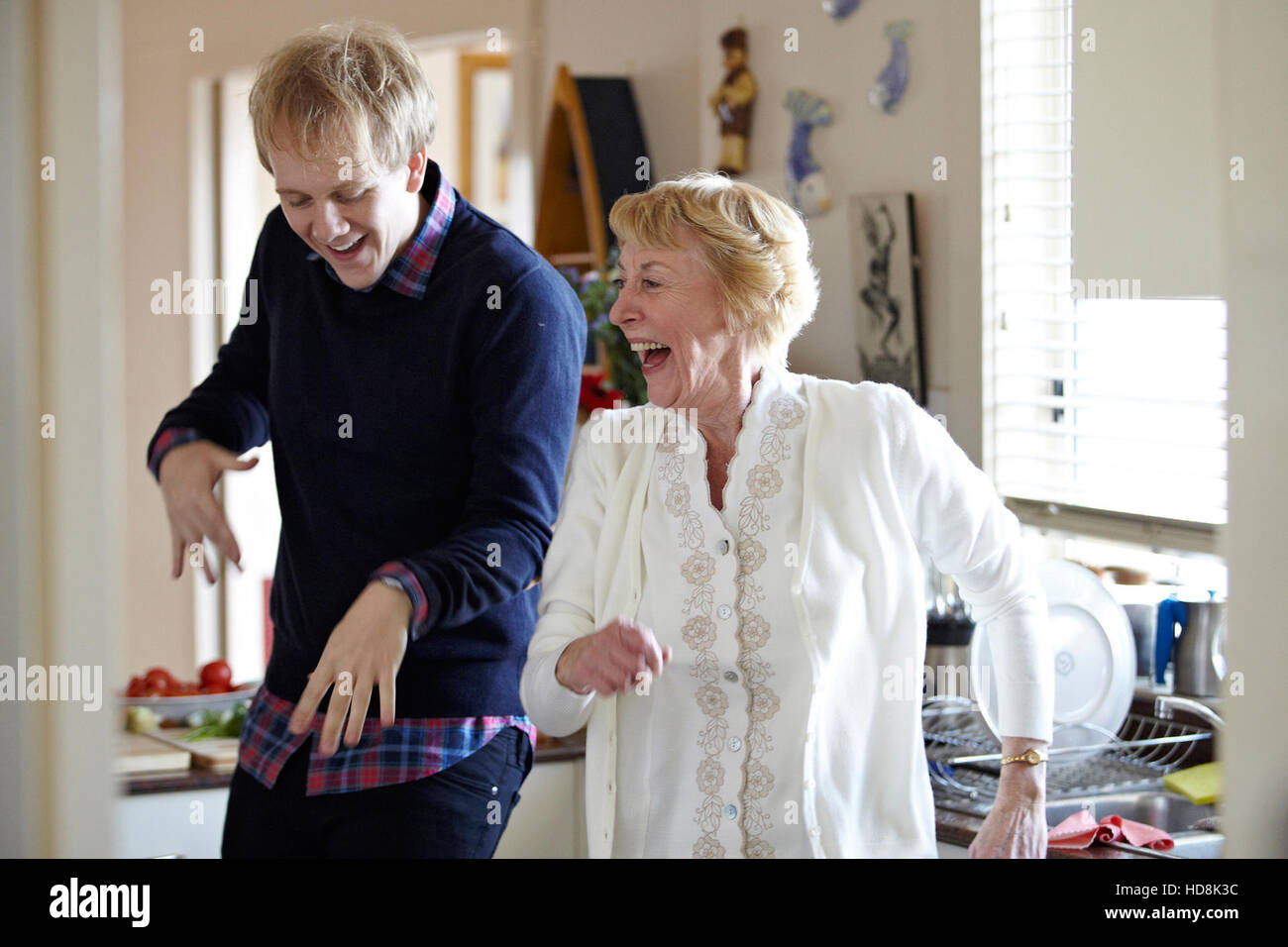 PLEASE LIKE ME, (from left): Josh Thomas, Judi Farr, (Season 1), 2013 ...